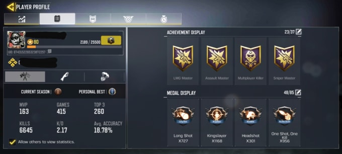 Make you the best cod mobile player by Hisyamm | Fiverr