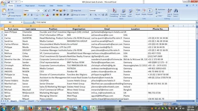 Do data entry, web research, google sheets, microsoft excel by Diksh_02 ...