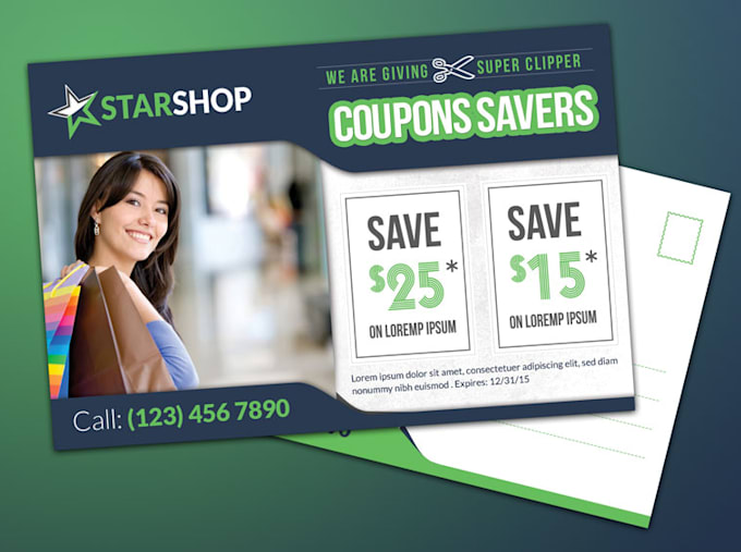 Design a promotional coupon code by Abunaser | Fiverr