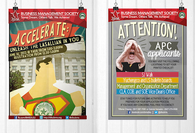 Custom design creative and unique flyers by Luisaaagam | Fiverr