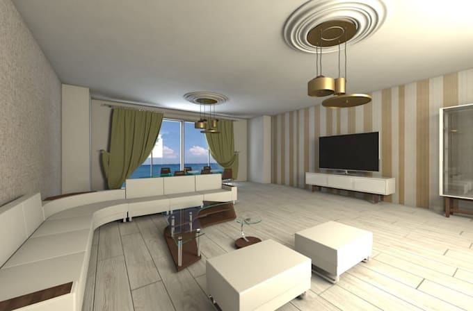 Design and render interior, exterior by 3d max by Tamerkeles | Fiverr