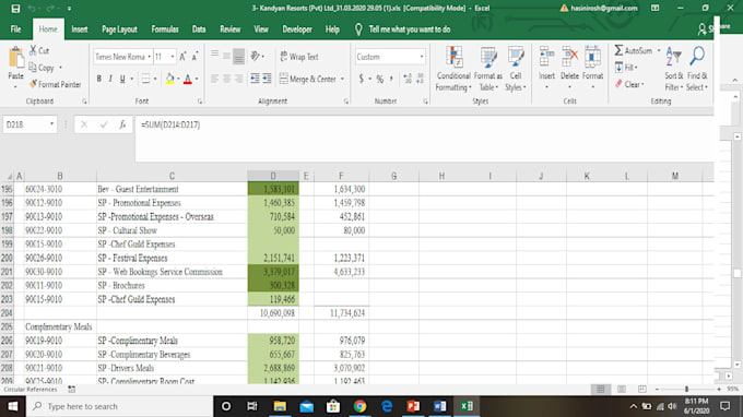Create, edit and format any excel spreadsheet by Hasithanirosh | Fiverr