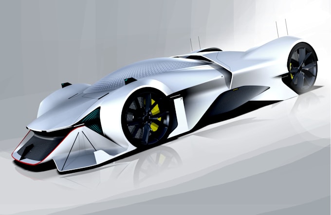 Sketch an original car design for you by Hermanfrancisco | Fiverr