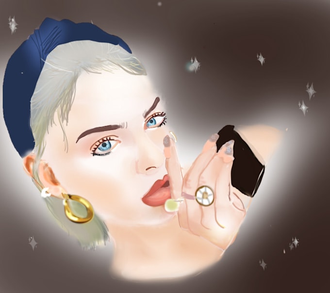 Draw your cartoonized portrait by Nazia1807 | Fiverr