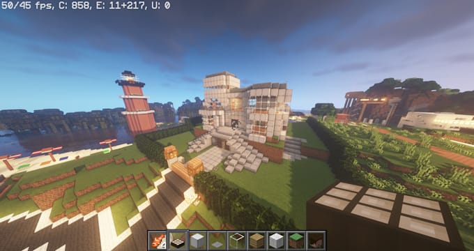 Create for you small structures on minecraft according to your choices ...