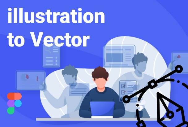 Convert your illustration to vector by Webdevlatvia | Fiverr