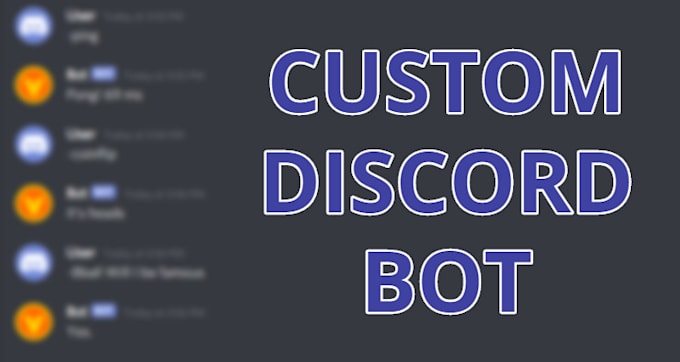 Make an advanced custom discord bot with python by Kartikeya_g | Fiverr
