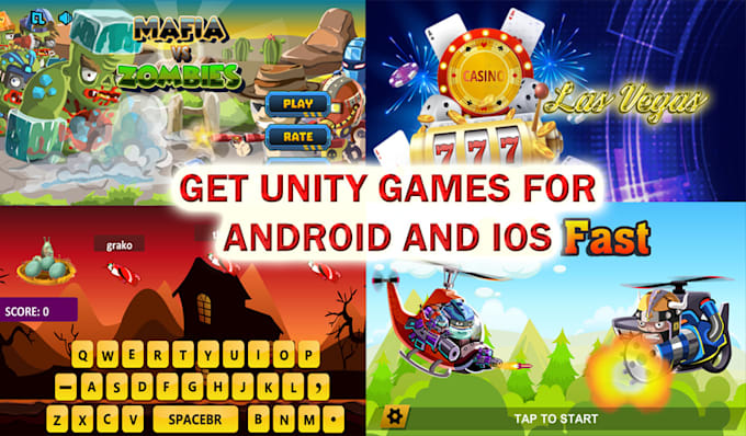 Reskin unity games for android and ios by Shapan_cse_sust