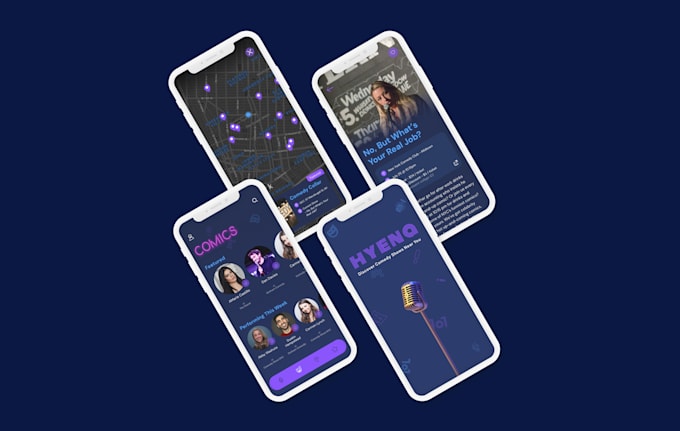 Design modern and user friendly mobile app ui by Amandakmyi | Fiverr
