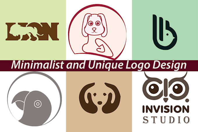 Design a minimalist and unique logo design by Zarishgraphics | Fiverr