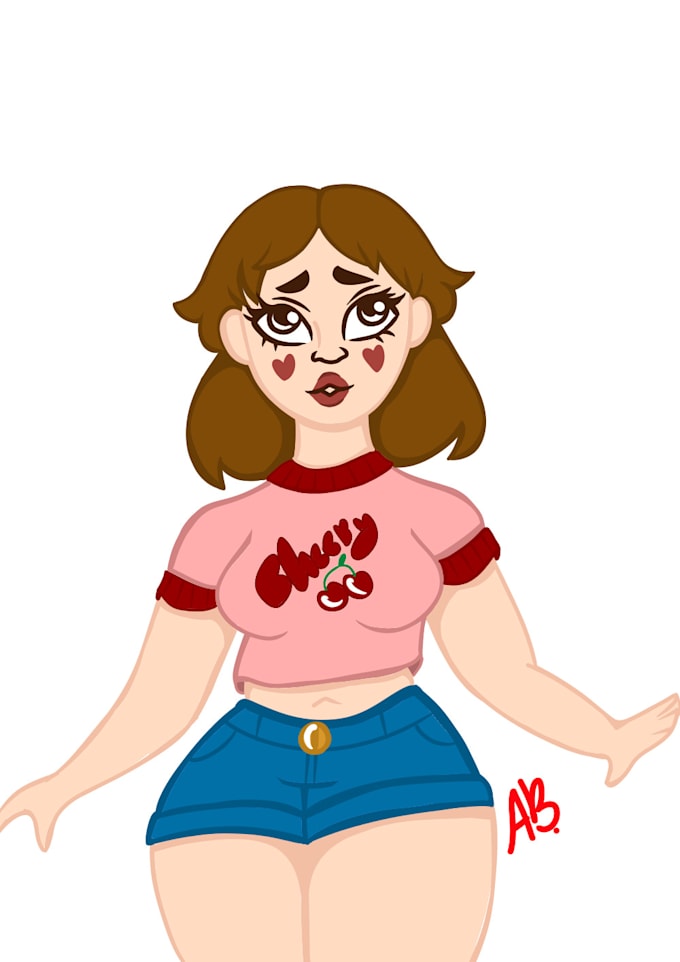 Make digital original characters by Abigailbartruff | Fiverr