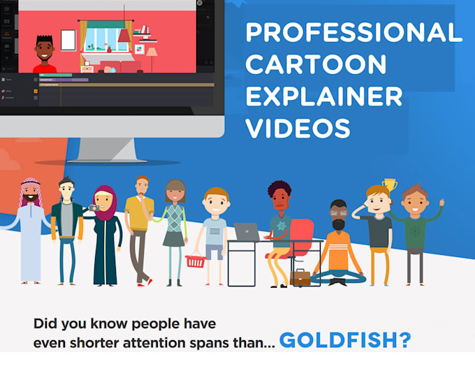 Create a cartoon explainer video by E_studios | Fiverr