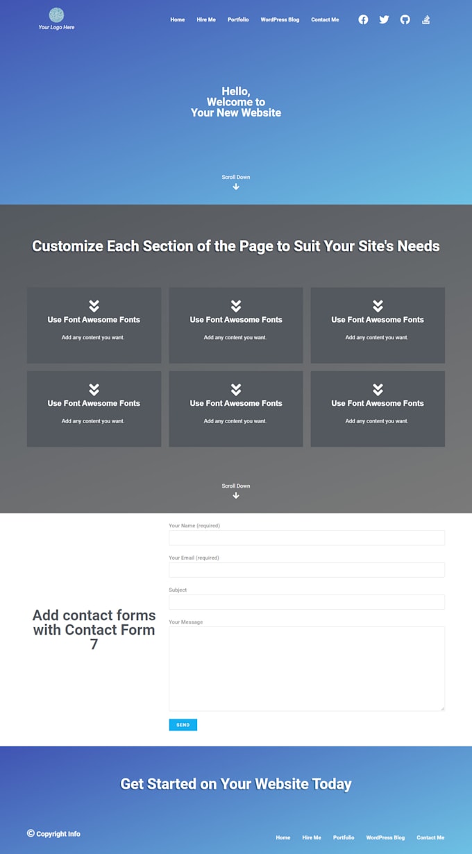 Build a elementor landing page by Joemcclendon82 | Fiverr