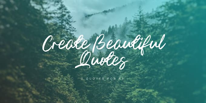 Create beautiful cool graphic quotes by Diademhera12 | Fiverr