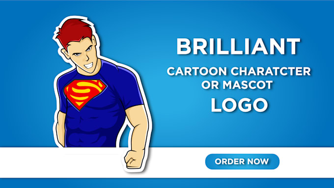 Make a professional cartoon character or a mascot logo by Rhproject ...