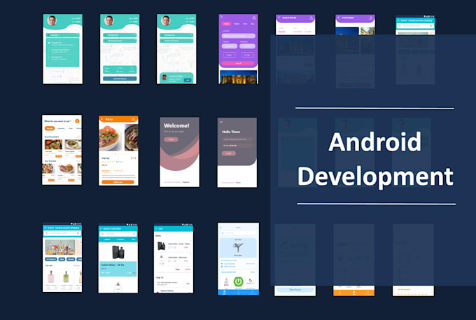 Be your android app developer or develop android app by Desdrianton ...