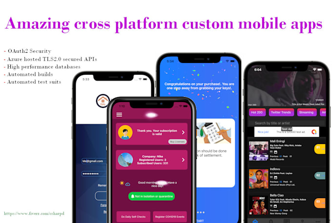 Build cross platform maui apps by Csharpd | Fiverr