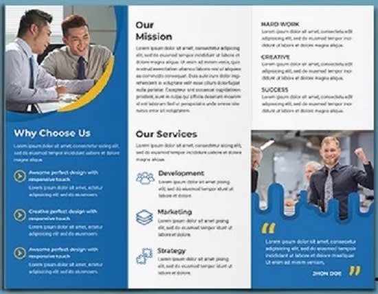 Design a best in class brochure for any purpose by Varunchintha | Fiverr