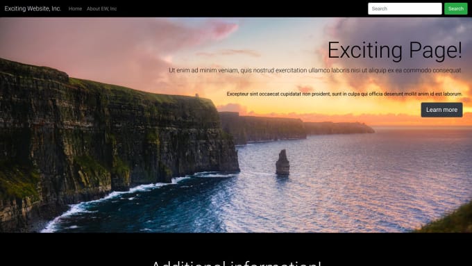Create A Simple Static Webpage Utilizing Html And Css By Lynrosenthal Fiverr