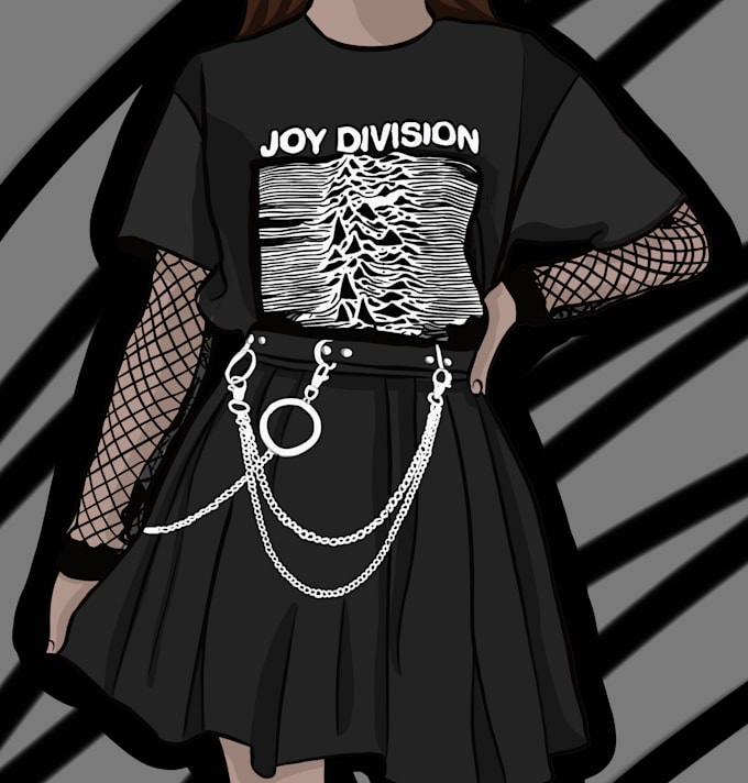 Create a personalised grunge cartoon by Ags_creative | Fiverr