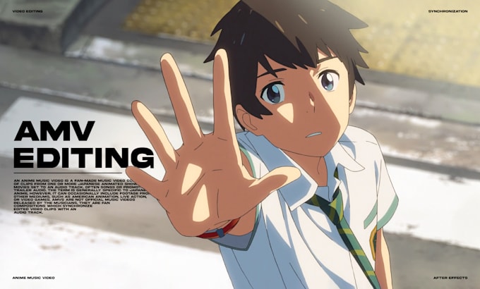 Edit professional amv anime music video in after effects by Lavdriim ...