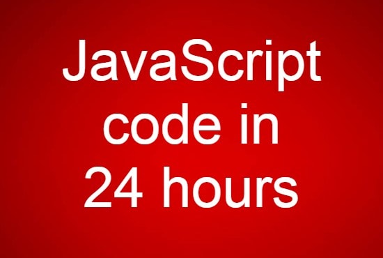 Do your javascript code in 24 hours by Hasanmohiuddin | Fiverr