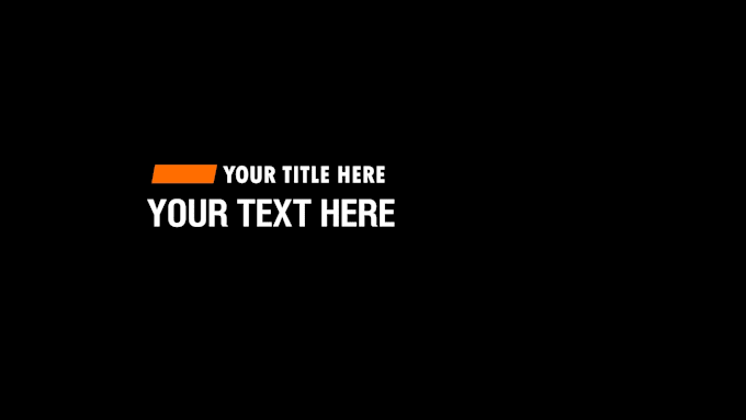 Create animated text overlays for videos by Blackrat_tbr | Fiverr