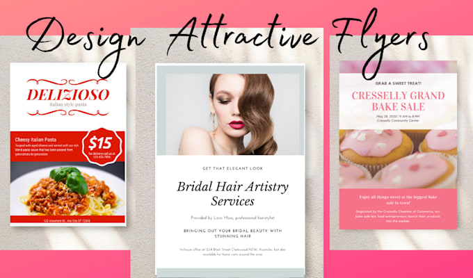 Design creative real estate event advertising flyer by Zoyaansar30 | Fiverr