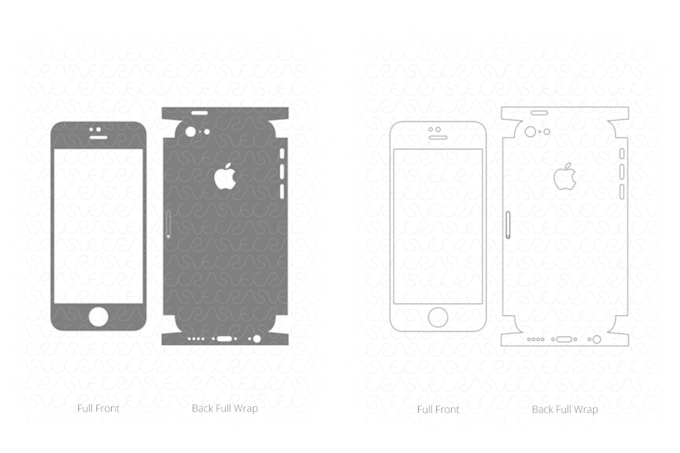 Provide skin template vector file for all mobile brands by Asadkhan819 ...