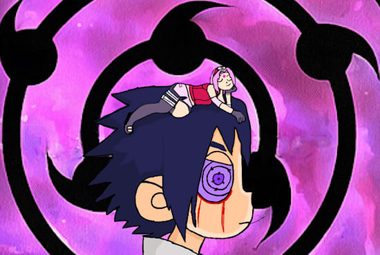 Draw you eternal atake art by Obitouchiha1 | Fiverr