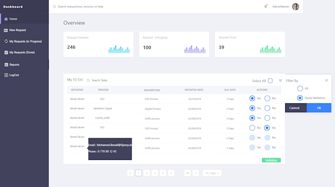 Create for you a beautiful web application design by Akrambenali1304 ...