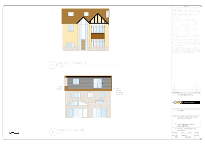 planning portal elevations