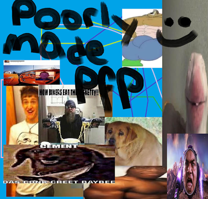 Edit you a terrible memed out pfp by Ally69 | Fiverr