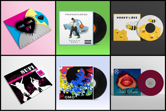 Design album cover art and animated cover gif by Ezzashabier242 | Fiverr