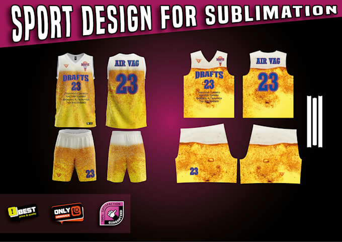 Layout your any designs into patterns for sublimation by Backulver | Fiverr
