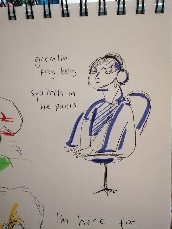 Draw a cursed image of you by Hwemph | Fiverr