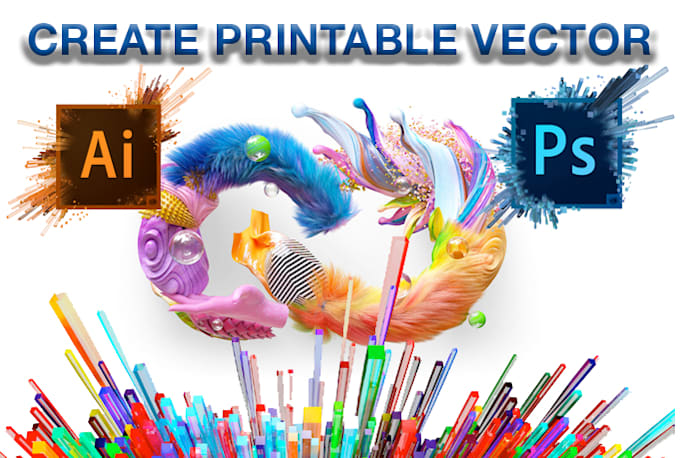 Create printable vector from any kind of image in 6 hours by Nicocin7 ...