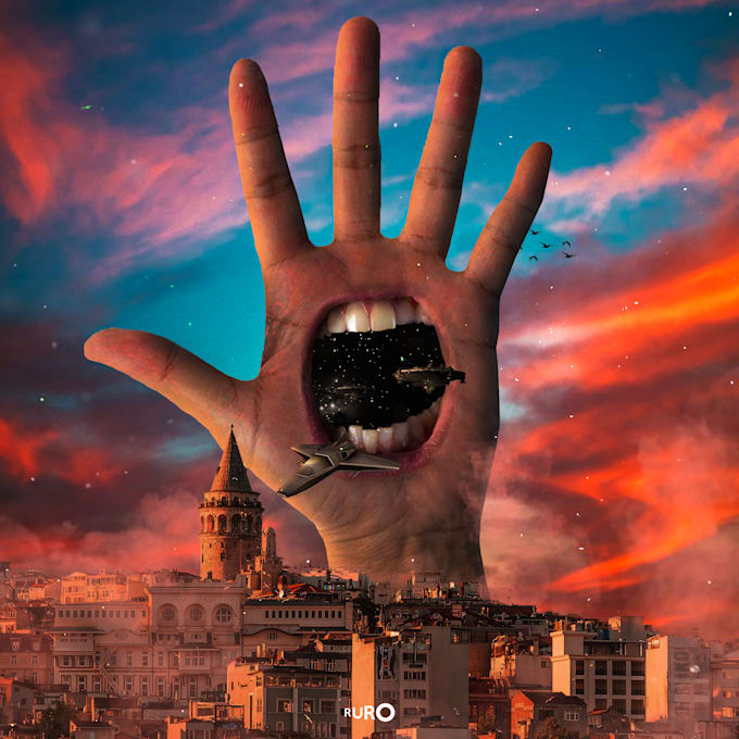 Make an album cover, book cover or photomanipulation by Rurogrime | Fiverr