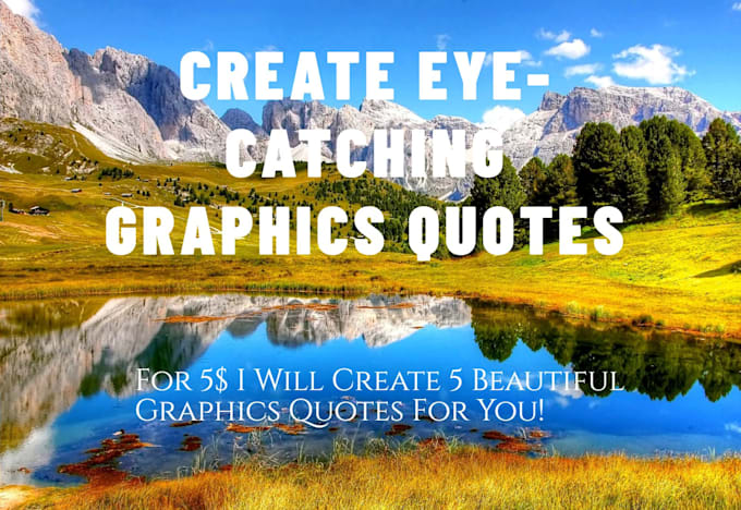 Create eye catching quotes design by Arreitnivla | Fiverr