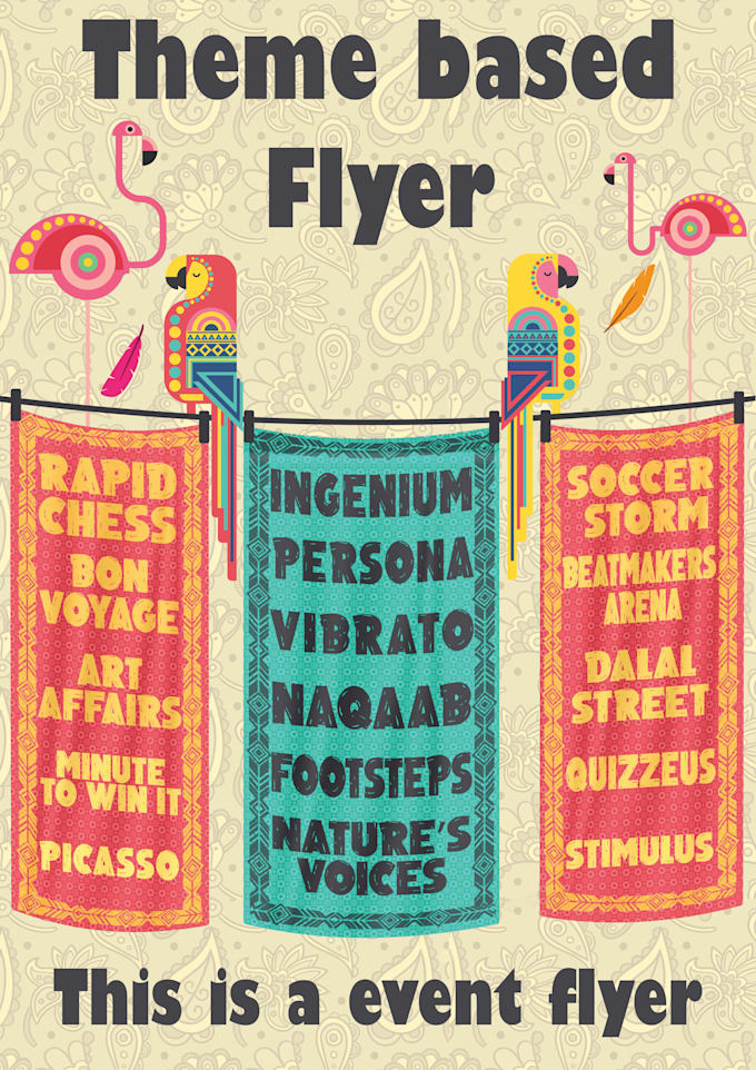 Design a creative theme based poster by Chanaky | Fiverr