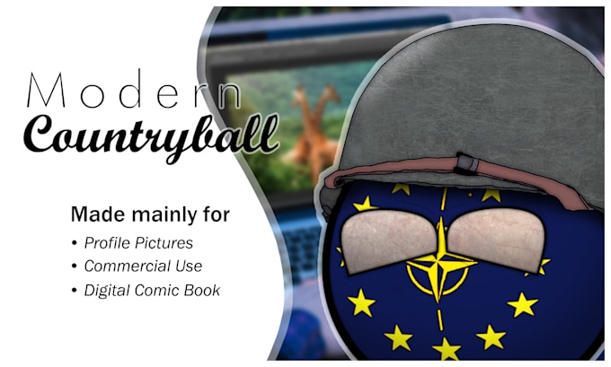 Design you custom countryballs by Sparklingfsm | Fiverr