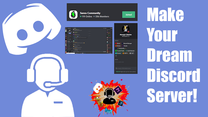 Make you an awesome discord server by Media_legends | Fiverr