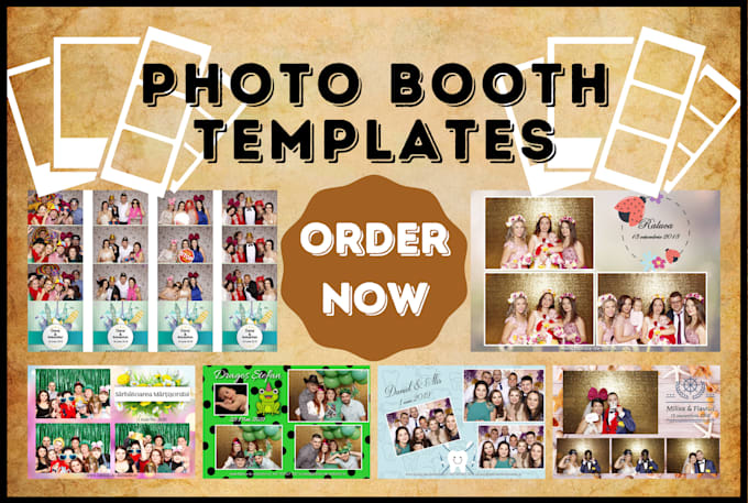 Design creative photo booth template, photobooth mockups by Bogdan_micu ...