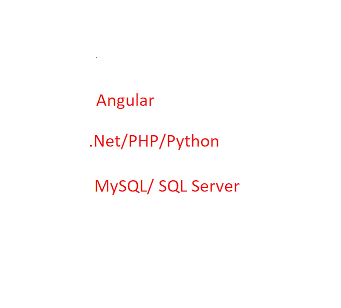 Develop responsive angular website using php, dot net or python by ...
