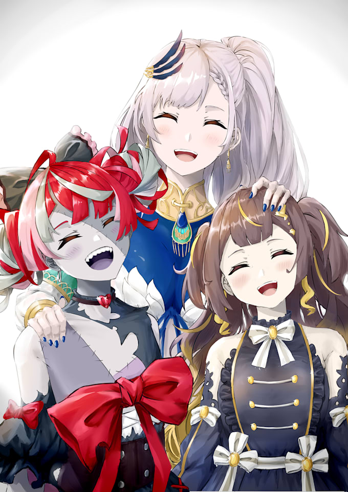 Anime illustration original or fanart by Fads_draw | Fiverr