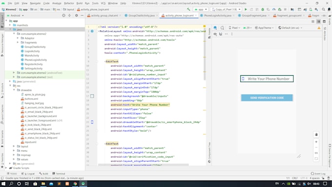 Make android applications with android studio java by Saiyangod229 | Fiverr