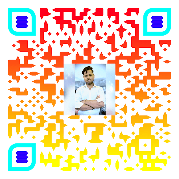 Best and beautiful design qr code by Kashyap12 | Fiverr