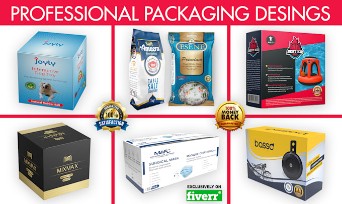 Design premium product packaging box design by Shaktikashyap | Fiverr