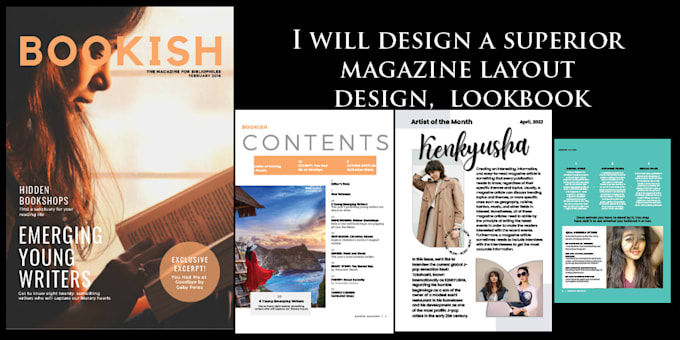 Design professionally magazines, book layout, and formatting by Prodesigner4all | Fiverr