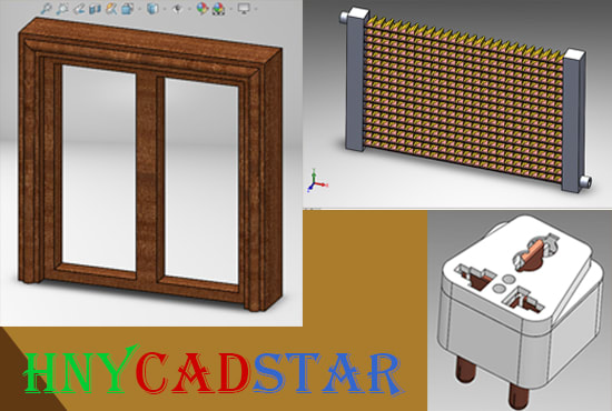 Design a 3d cad model, product render and product design by Hnycadstar ...
